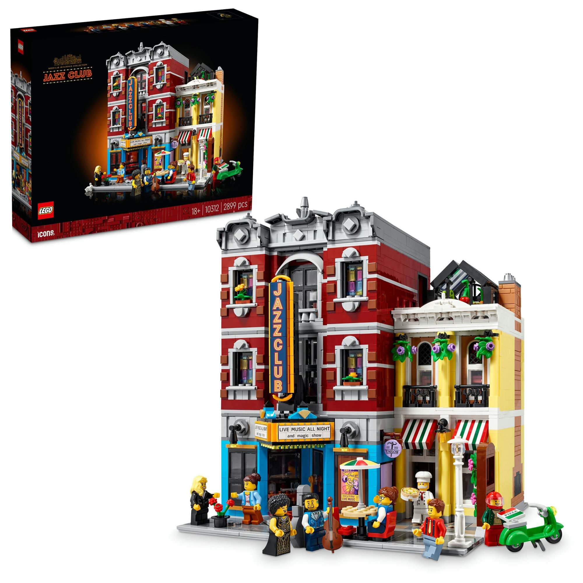 LEGO 10312 ICONS Klub jazzowy – sklep internetowy Avans.pl